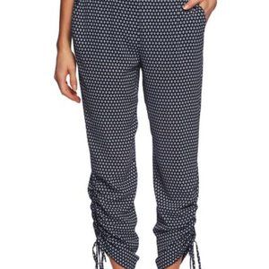 CeCe | Pants & Jumpsuits | Garden Geo Ruched Ankle Pants | Poshmark